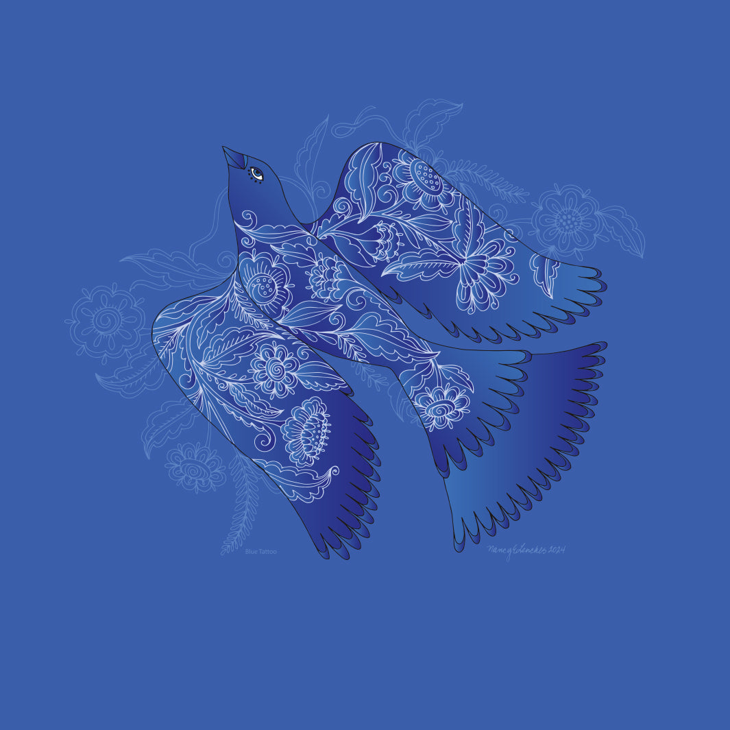 Blue Tattoo – Sabaku Artwear