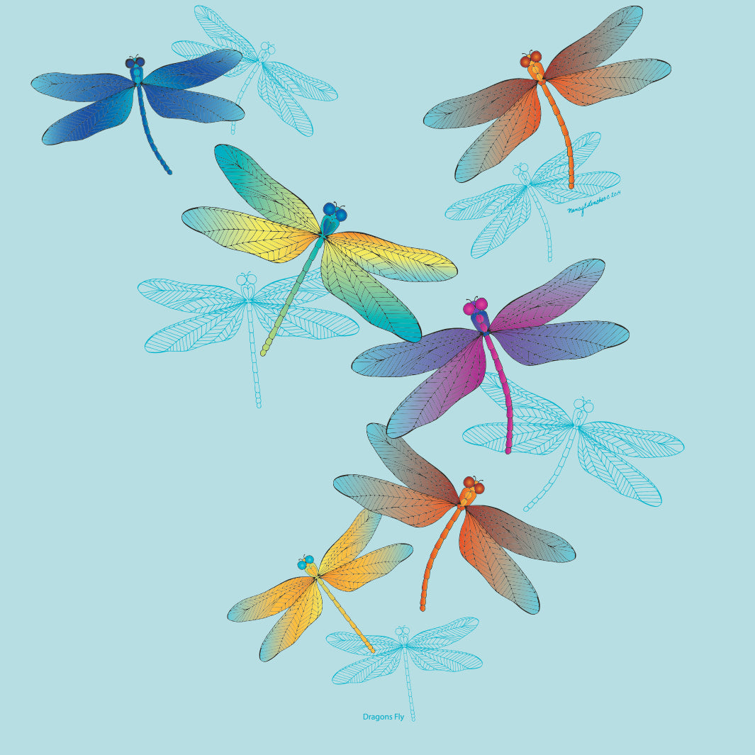 Dragons Fly – Sabaku Artwear