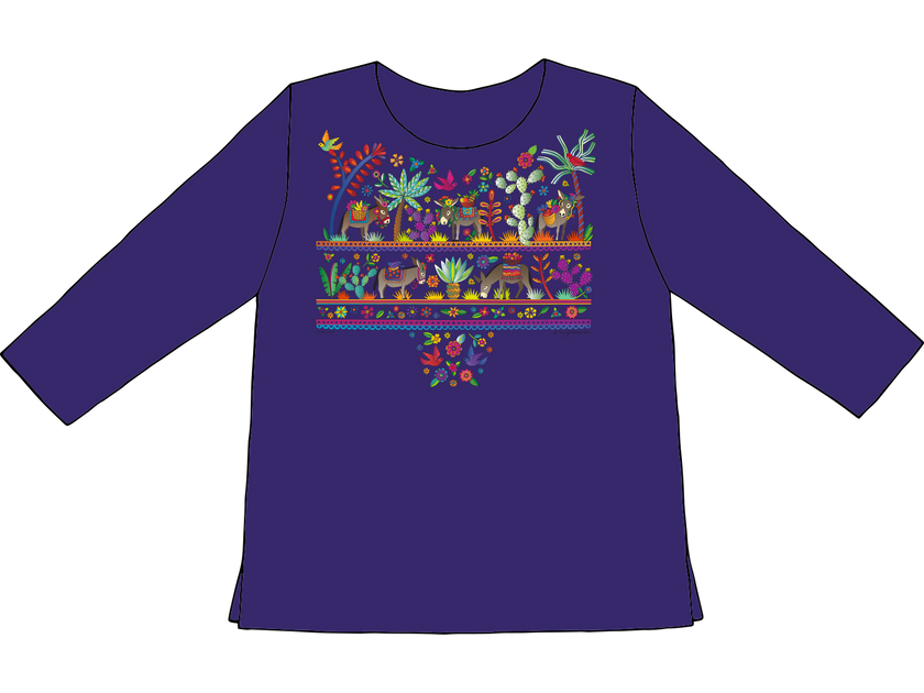 Sale 3/4 Sleeve Tops – Sabaku Artwear